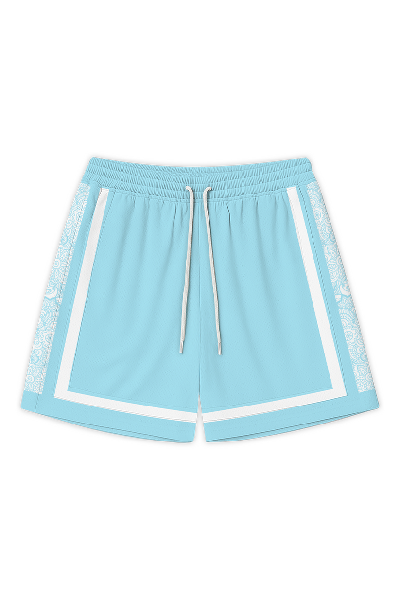 Baby Blue - Doodles VER1 MESH SHORTS – Locker Co.