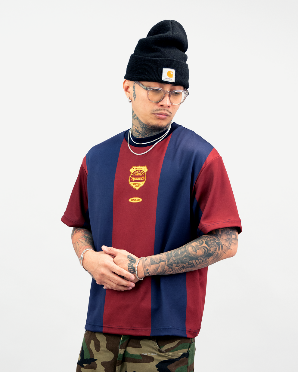 MAROON NAVY LCFB16 - BOXY FIT – Locker Co.