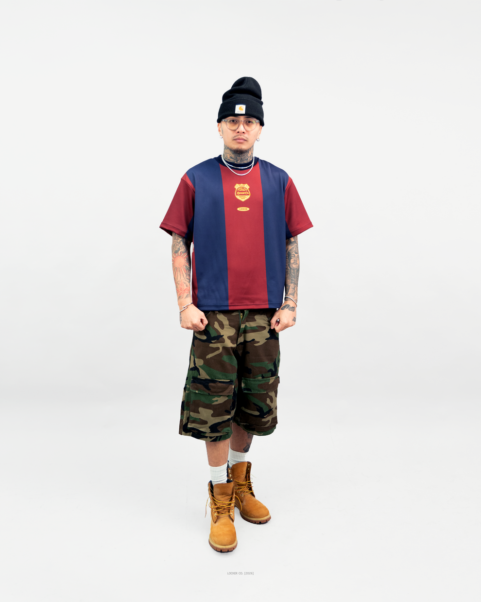 MAROON NAVY LCFB16 - BOXY FIT – Locker Co.