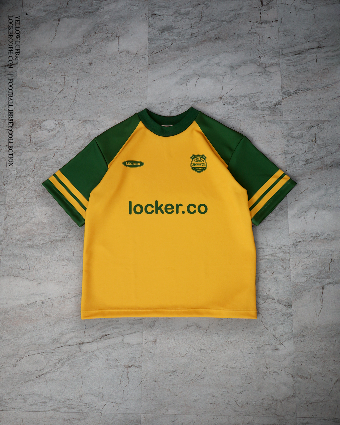 YELLOW LCFB10 - BOXY FIT – Locker Co.